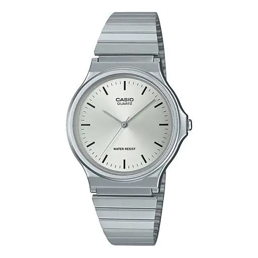 Casio Quartz Analog Watch With Stainless Steel Band - Silver
