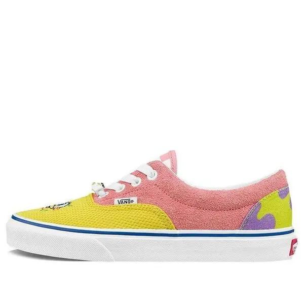 VANS Spongebob Squarepants X Era 'best Friends' Sneakers - Pink/yellow