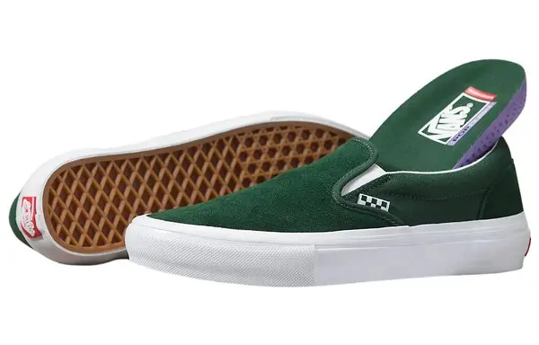 VANS Skate Slip-on Sneakers - Green