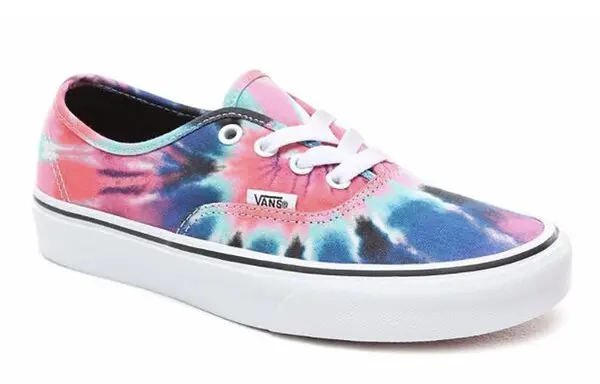 VANS Authentic Tie-dye Sneakers - Pink/blue