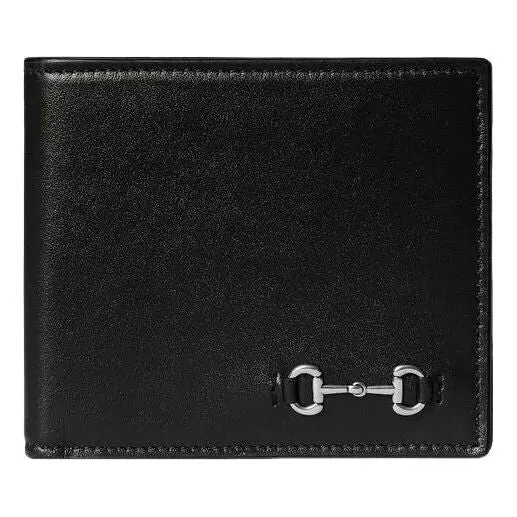 Gucci 25 Horsebit Wallet - Black