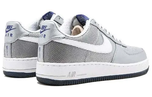 Nike Force 1 Low Premium 'futura' Sneakers - Silver/white