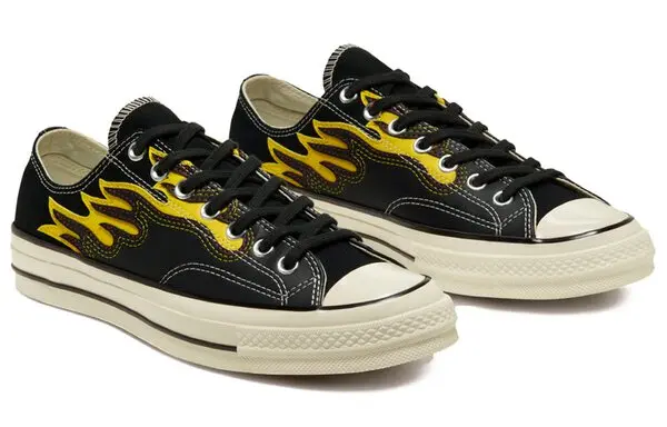 CONVERSE Chuck 70 Low Top 'archive Flame Overlay' Sneakers