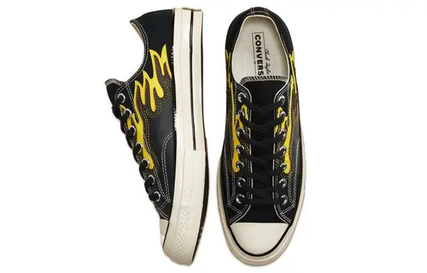 CONVERSE Chuck 70 Low Top 'archive Flame Overlay' Sneakers