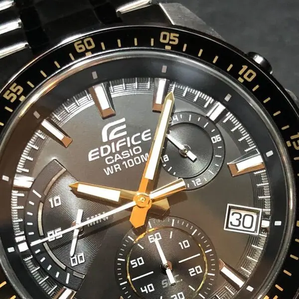Casio Edifice Analog Watch - Black