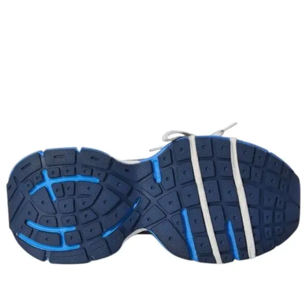 Balenciaga 3xl Worn-out Sneakers - Blue/red