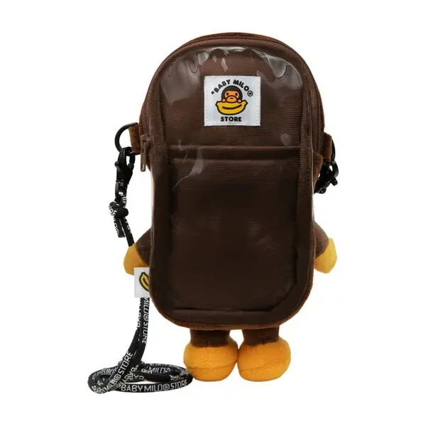 A BATHING APE Baby Milo Monkey Cross Body Bag