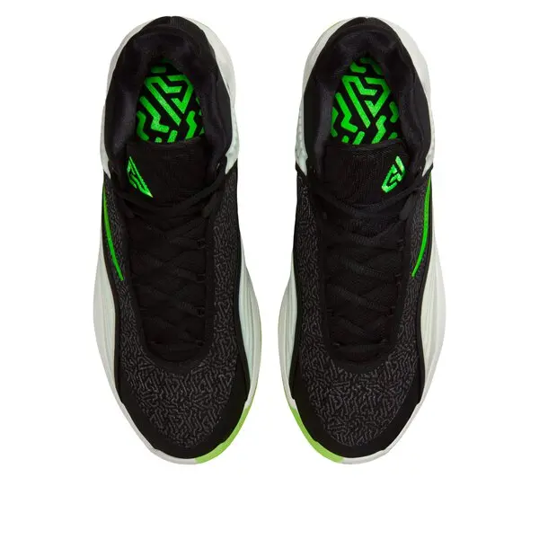 Nike Giannis Freak Ep 'double Take' Sneakers - Black/sail/luminous Green