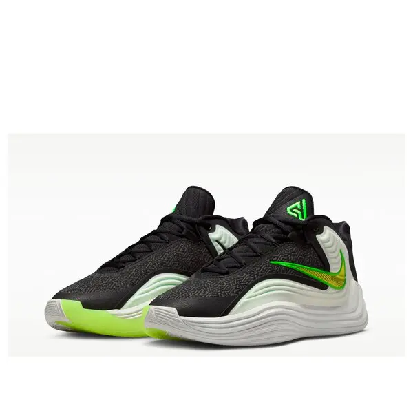 Nike Giannis Freak Ep 'double Take' Sneakers - Black/sail/luminous Green