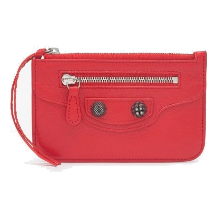 Balenciaga Card Holder - Red