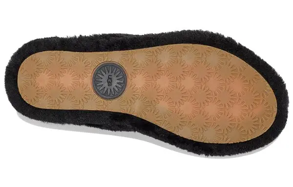UGG Oh Yeah Thick Sole Sandals - Black