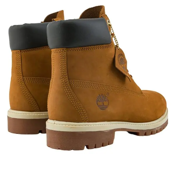 Timberland Premium 6-inch Waterproof Lace-up Boots - Dark Wheat