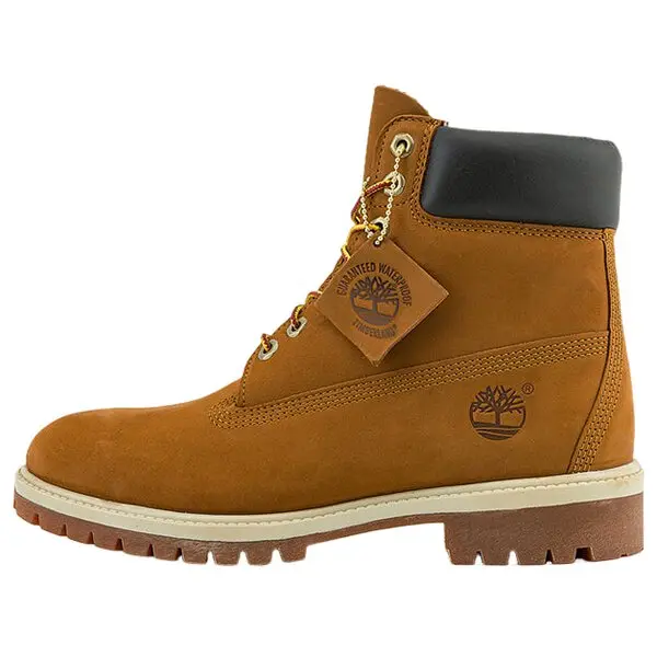 Timberland Premium 6-inch Waterproof Lace-up Boots - Dark Wheat
