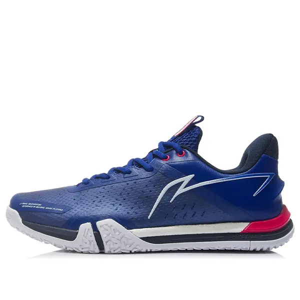 LI-NING Ground Flying Se Athletic Sneakers - Blue/red/white