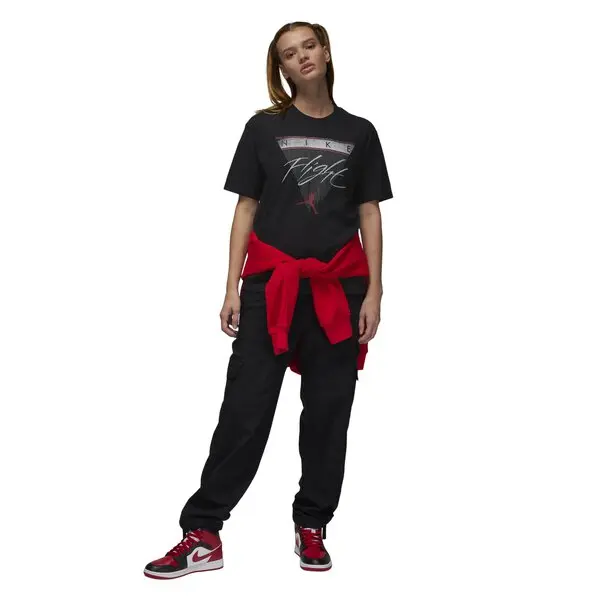 JORDAN Flight Graphic T-shirt - Black