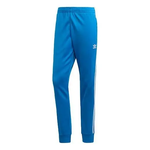 Adidas Side Stripe Bundle Feet Sports Pants - Blue