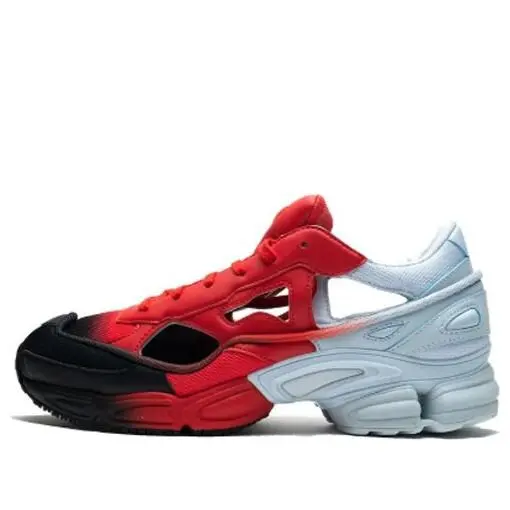 Adidas Raf Simons X Ozweego Replicant "halo Blue" Sneakers - Red