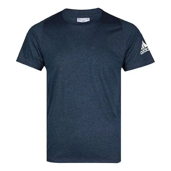 Adidas Fl_spr X Ul Hea Casual Sports Round Neck Short Sleeve - Blue