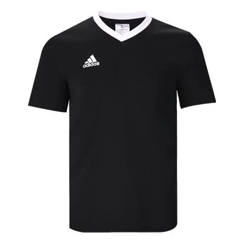Adidas Short Sleeve Contrasting Collar T-shirt - Multi-color