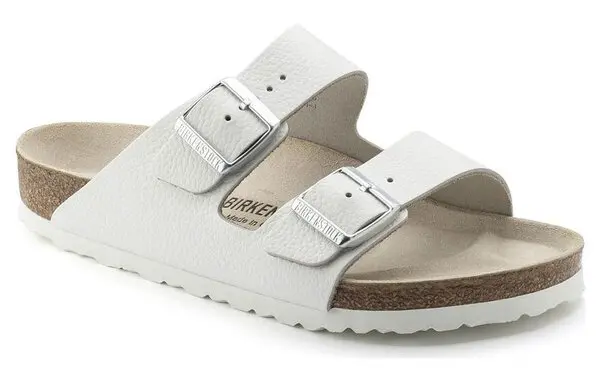BIRKENSTOCK Arizona Leather Sandals - White