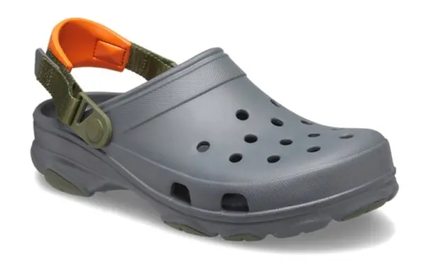 CROCS All-terrain Clog - Grey/orange