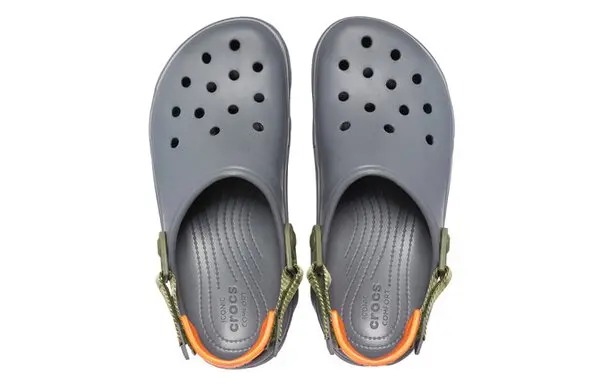 CROCS All-terrain Clog - Grey/orange