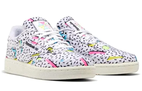 REEBOK Club C 85 "beach Towel Allover Print - White