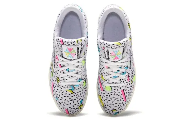 REEBOK Club C 85 "beach Towel Allover Print - White