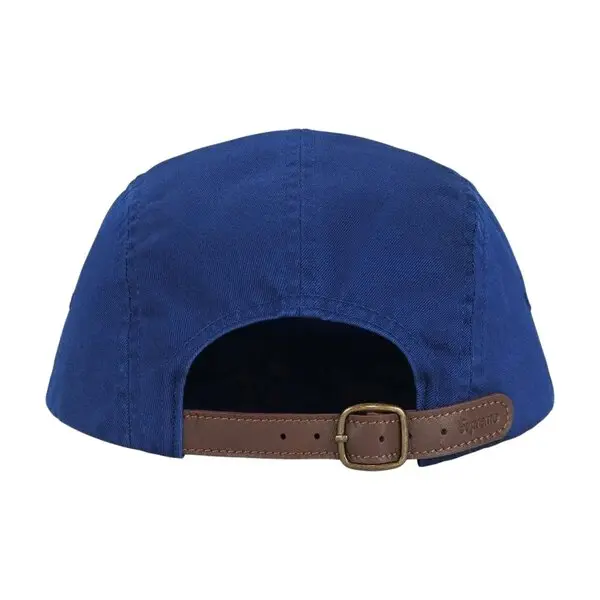 Supreme Ss26 Washed Chino Twill Camp Cap - Royal