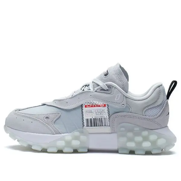 LI-NING Overload Sneakers - Grey/blue/white