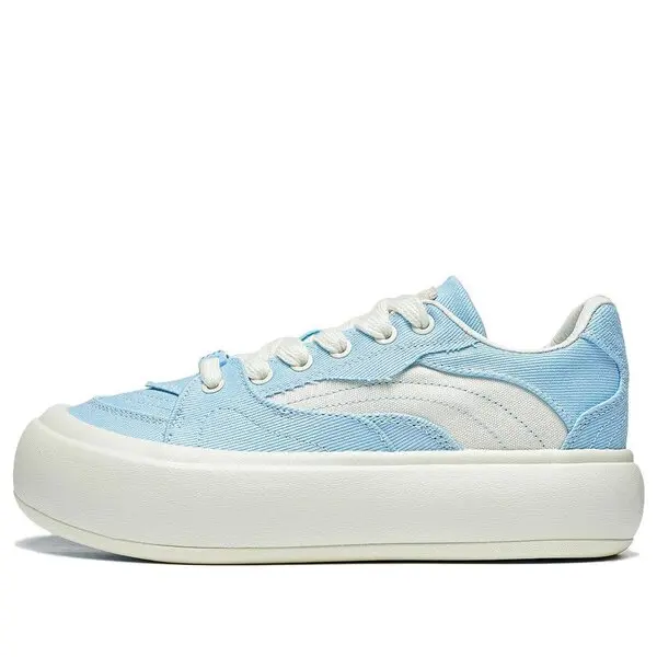 LI-NING Puff Platform Sneakers - Sky Blue/beige