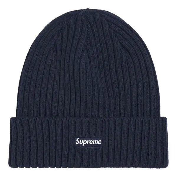 Supreme Overdyed Beanie - Navy
