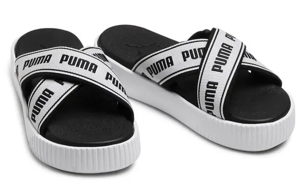 PUMA Platform Slide Tape Sandals