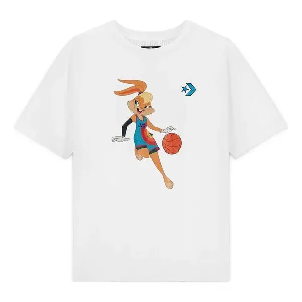 CONVERSE X Space Jam A New Legacy Lola Graphic T-shirt - White