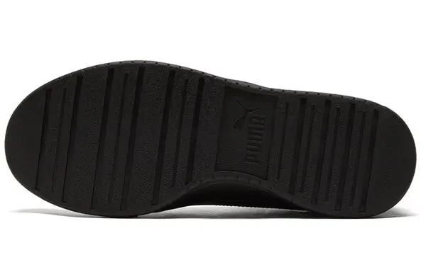 PUMA Caven Logomania Low Top Sneakers - Black/red