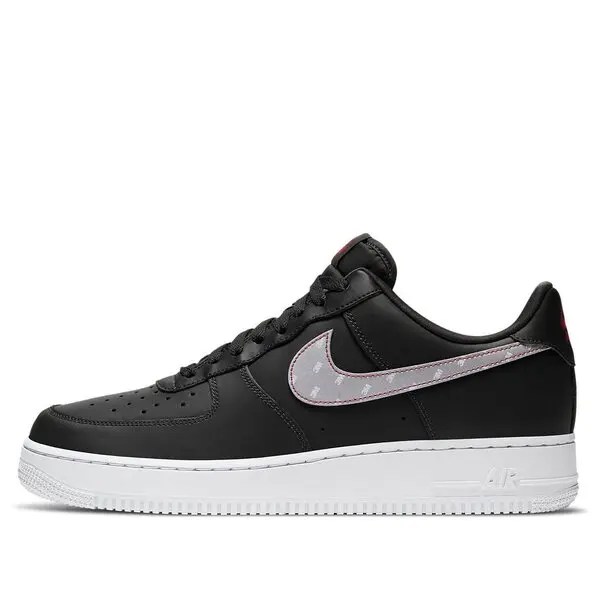 Nike 3m X Air Force 1 '07 'anthracite Silver - Black