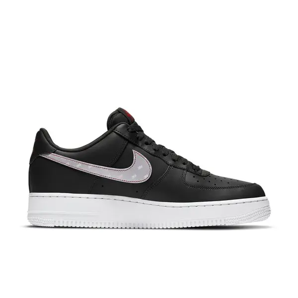 Nike 3m X Air Force 1 '07 'anthracite Silver - Black