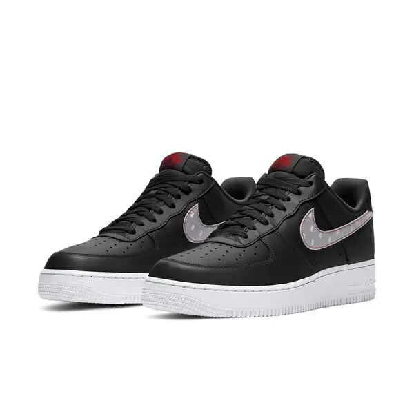 Nike 3m X Air Force 1 '07 'anthracite Silver - Black