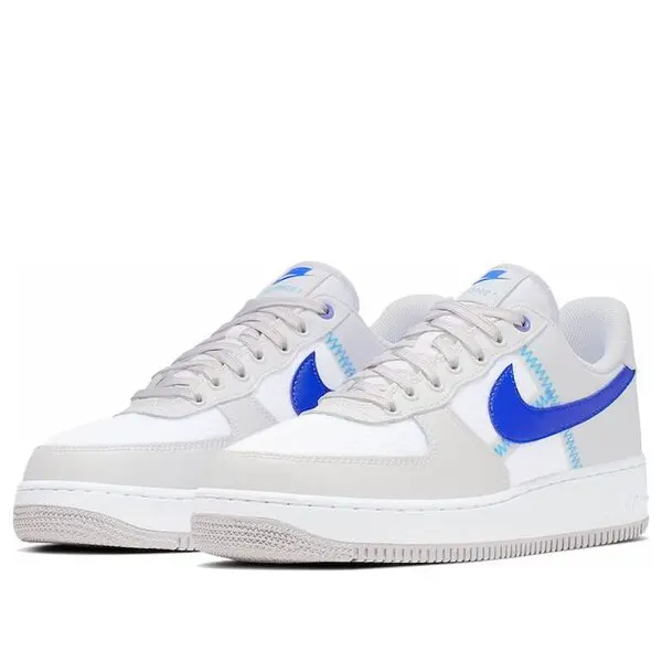 Nike Force 1 Low "transparent Racer Blue" Sneakers - White/blue