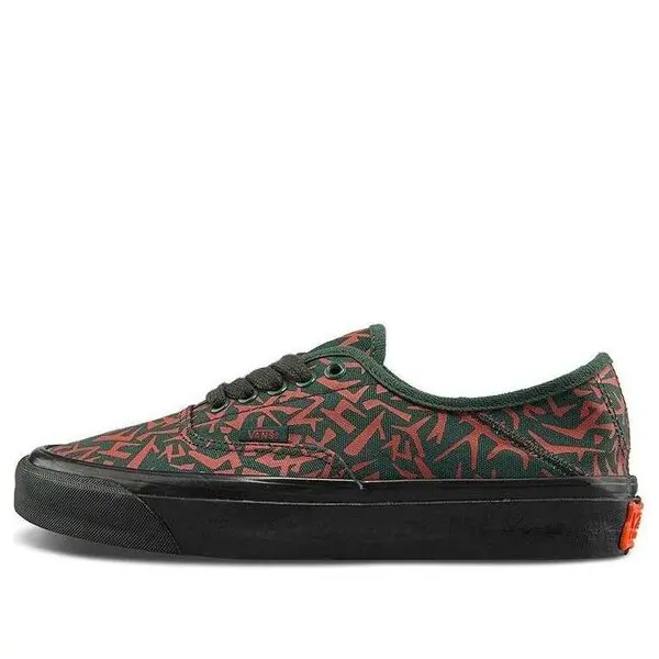 VANS Taka Hayashi X Style 43 Lx "geo Camo Jungle Green - Green/orange