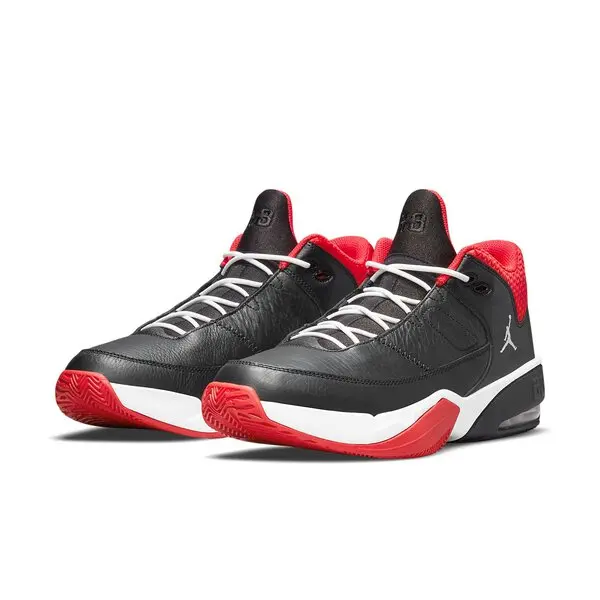 JORDAN Max Aura 3 'bred' Cz4167-006 High Top Sneakers - Black/red