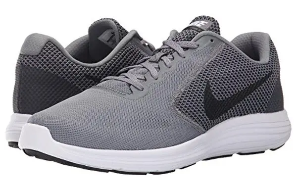 Nike Revolution 3 Athletic Sneakers - Grey