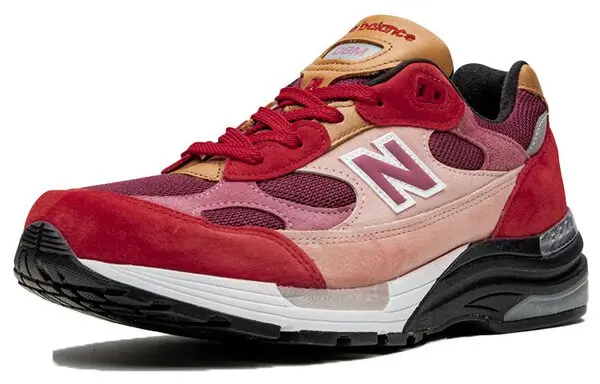 NEW BALANCE X Joe Freshgoods 992 "anatomy Of A Heart" Made In Usa - Red