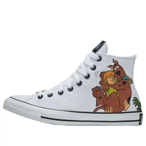 CONVERSE X Scooby-doo Chuck Taylor All Star High Top "the Gang And Villains" Sneakers - White