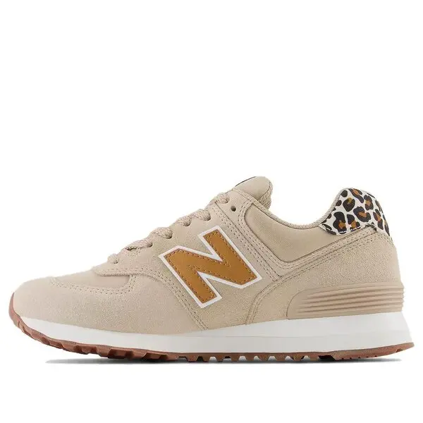 NEW BALANCE 574 "leopard Tobacco" Sneakers - Mindful Grey/tobacco/white