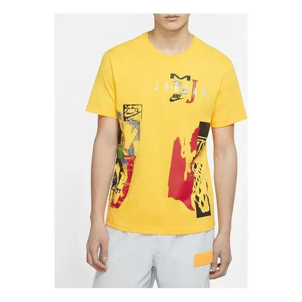 JORDAN Sport Dna Short Sleeve - Yellow