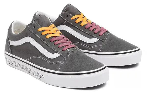 VANS Old Skool Sneakers - Gray/white