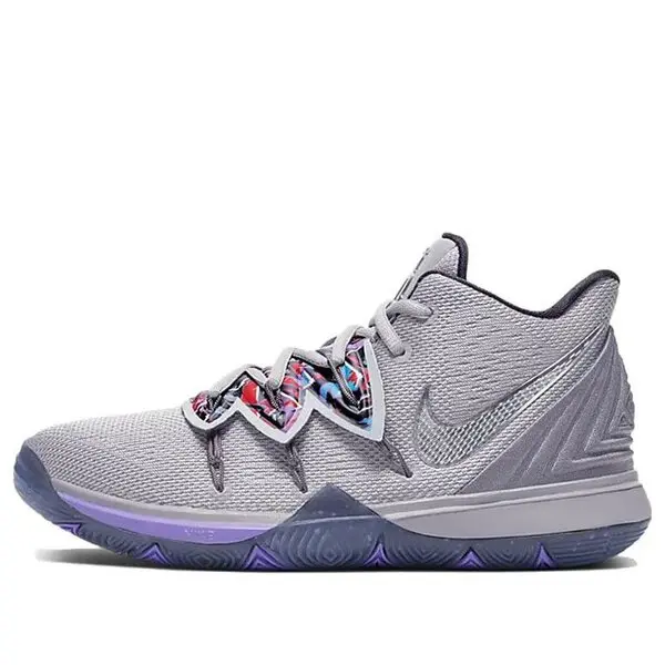 Nike Kyrie 5 "graffiti" High Top Basketball Sneakers
