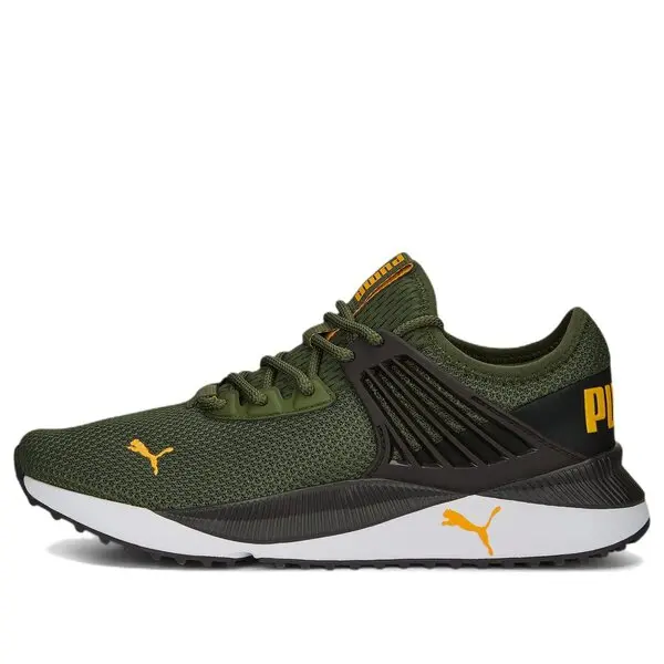 PUMA Pacer Future " Moss Orange Glow" Sneakers - Green