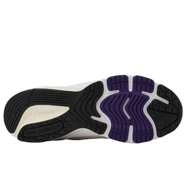 NEW BALANCE 990v6 Made In Usa Sneakers - White/black Plum/phantom